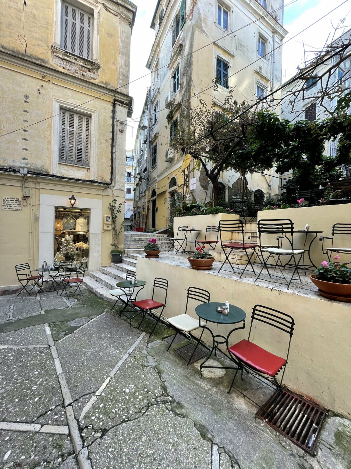 Corfu - visiting the city in winter & vegan food guide - Miri Fenske